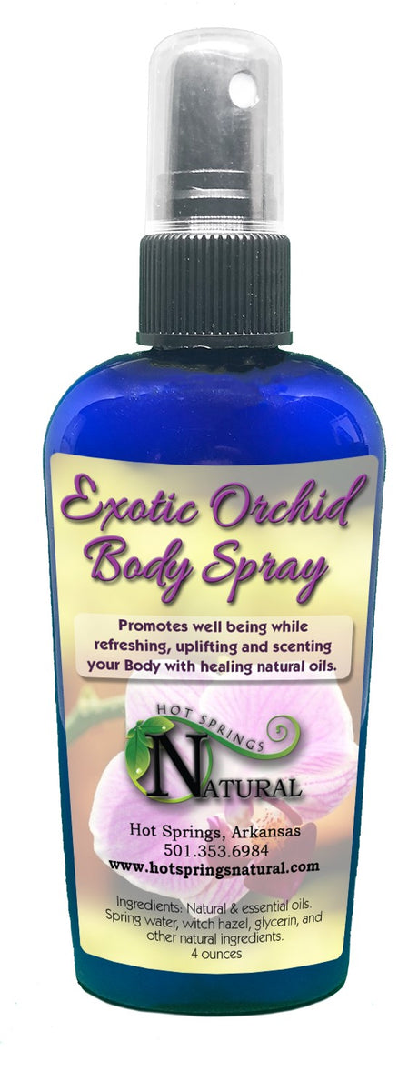 Exotic Orchid Body Spray – Hot Springs Natural