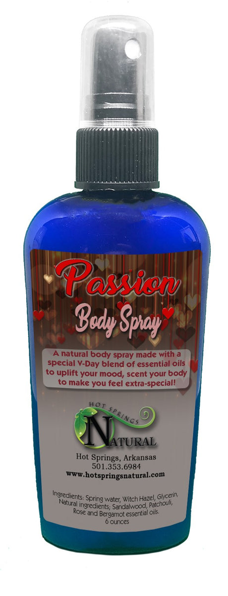 Passion Body Spray – Hot Springs Natural